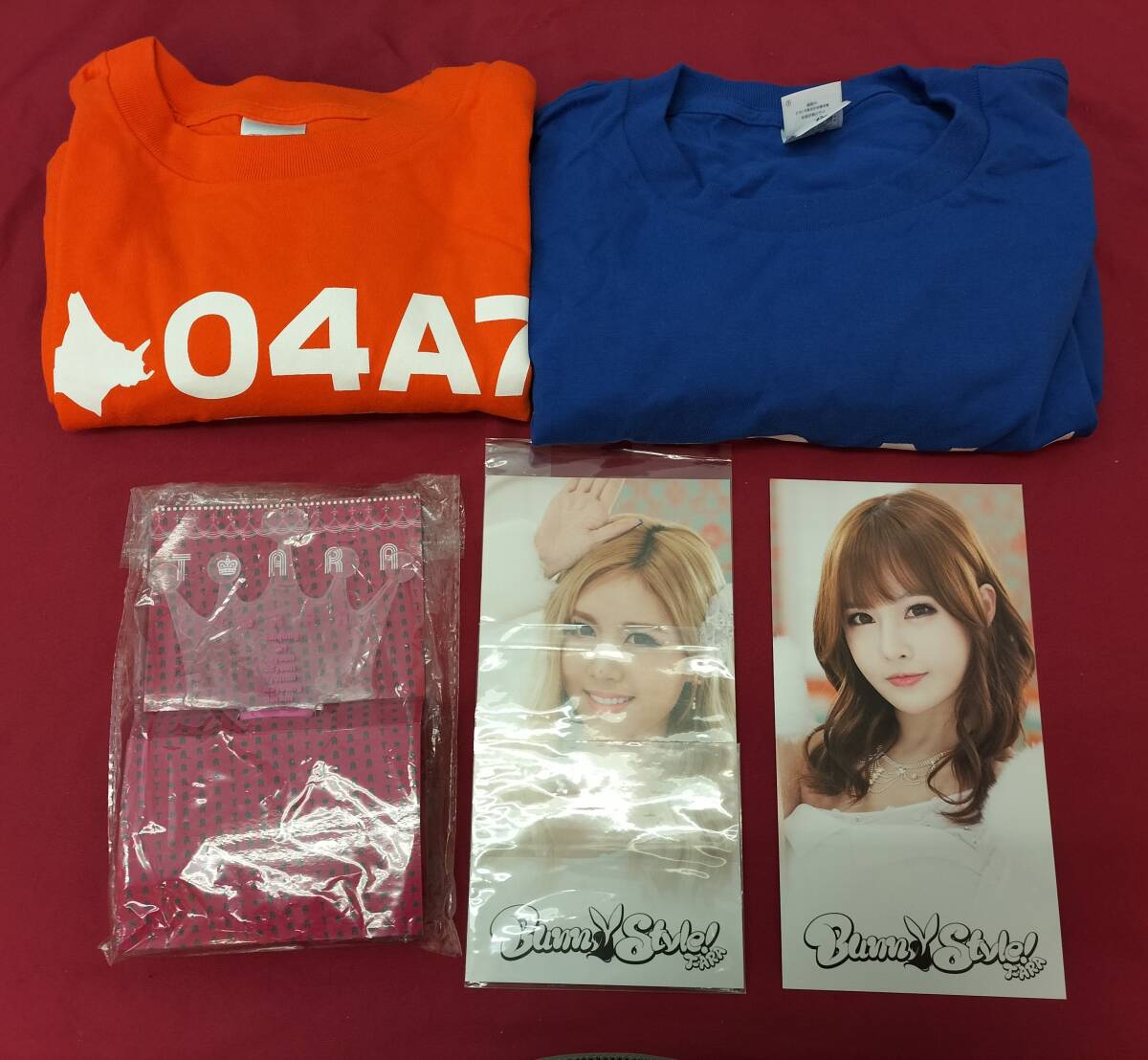 Yahoo!オークション - TARA ティアラ ライブTシャツ/グッズ5点まとめ売...