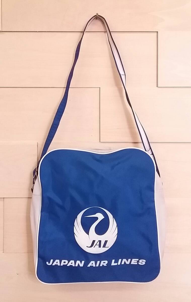 Yahoo!オークション - JAL(ジャル)／EXPO'70ショルダーバッグ／ブルー...
