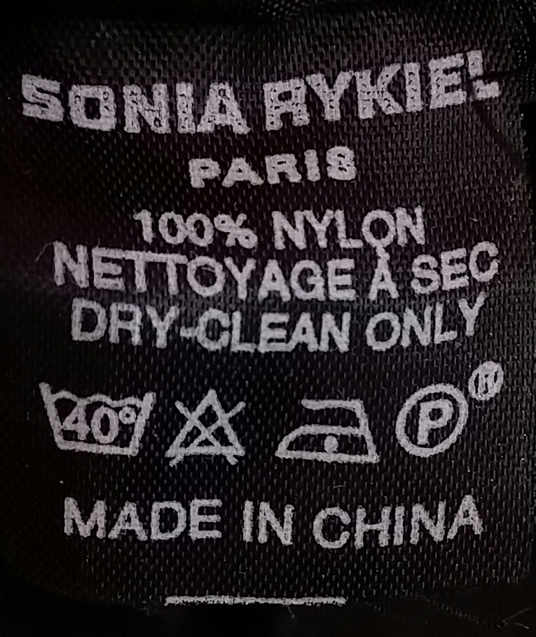 Yahoo!オークション - SONIARYKIEL ソニアリキエル メイクポーチ 茶 黒...