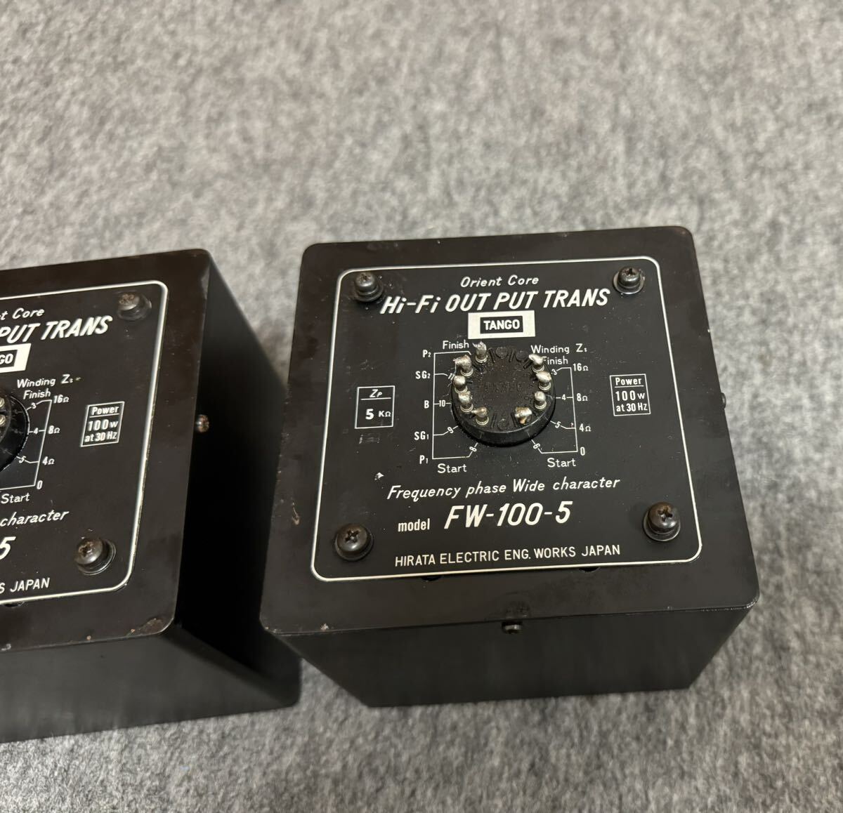 Yahoo!オークション - TANGO タンゴ FW-100-5 出力トランス 平田電機