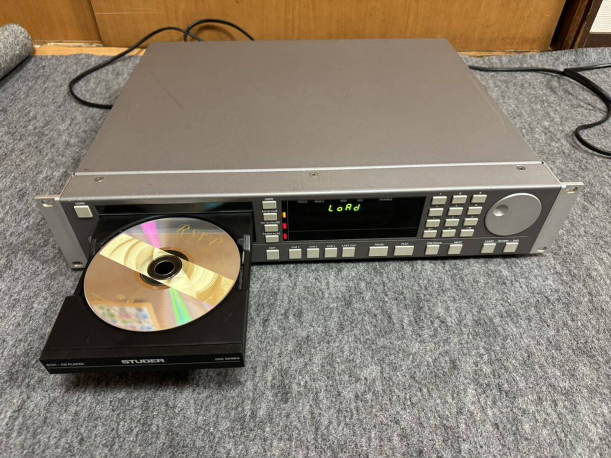 STUDER D731schu-da-CD player operation goods : Real Yahoo auction salling