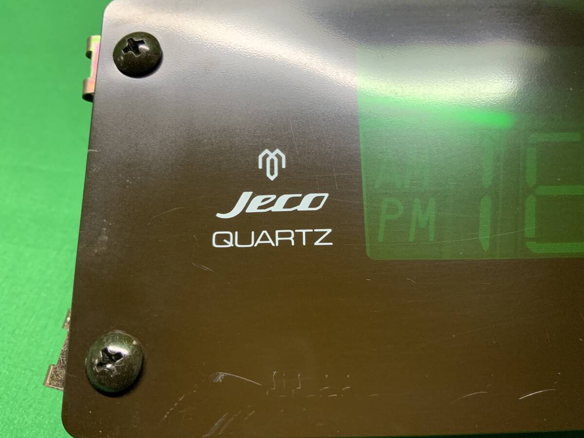 Yahoo!オークション - JECO QUARTZ デジタル時計 24V ジェコー 観光バ...