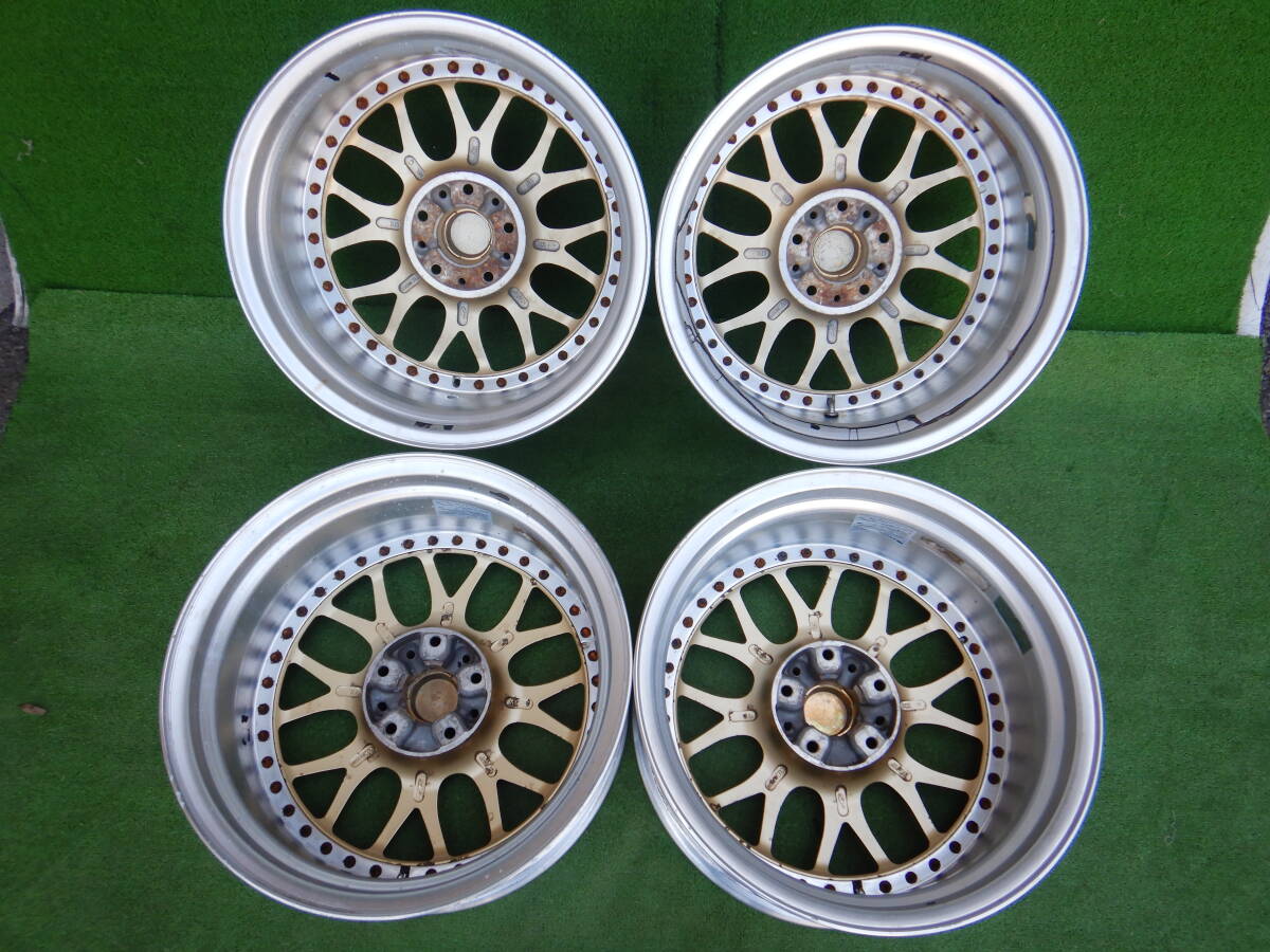 Yahoo!オークション - Gewalt HYPER SPED GEAR 3ピース 17×8JJ +30/1...