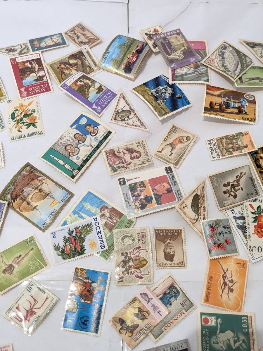 Yahoo!オークション - 【5702】1円スタート 外国切手まとめセット 海外...