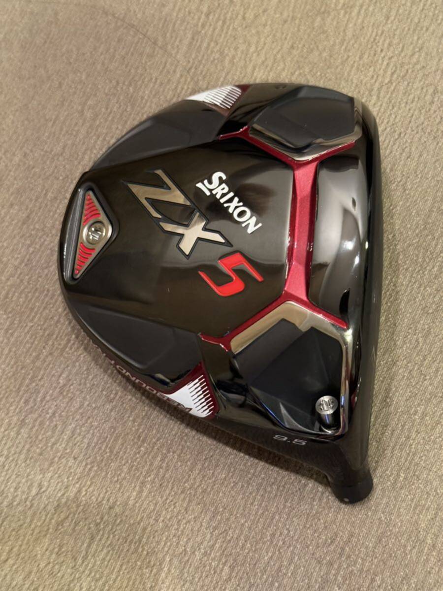 Yahoo!オークション - ラウンド未使用 スリクソン ZX5 9.5度 ヘッド HC...