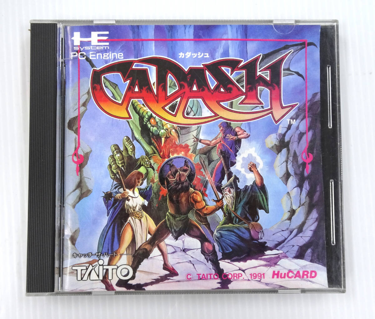 Yahoo!オークション - PCエンジン Huカード カダッシュ CADASH 動作確...
