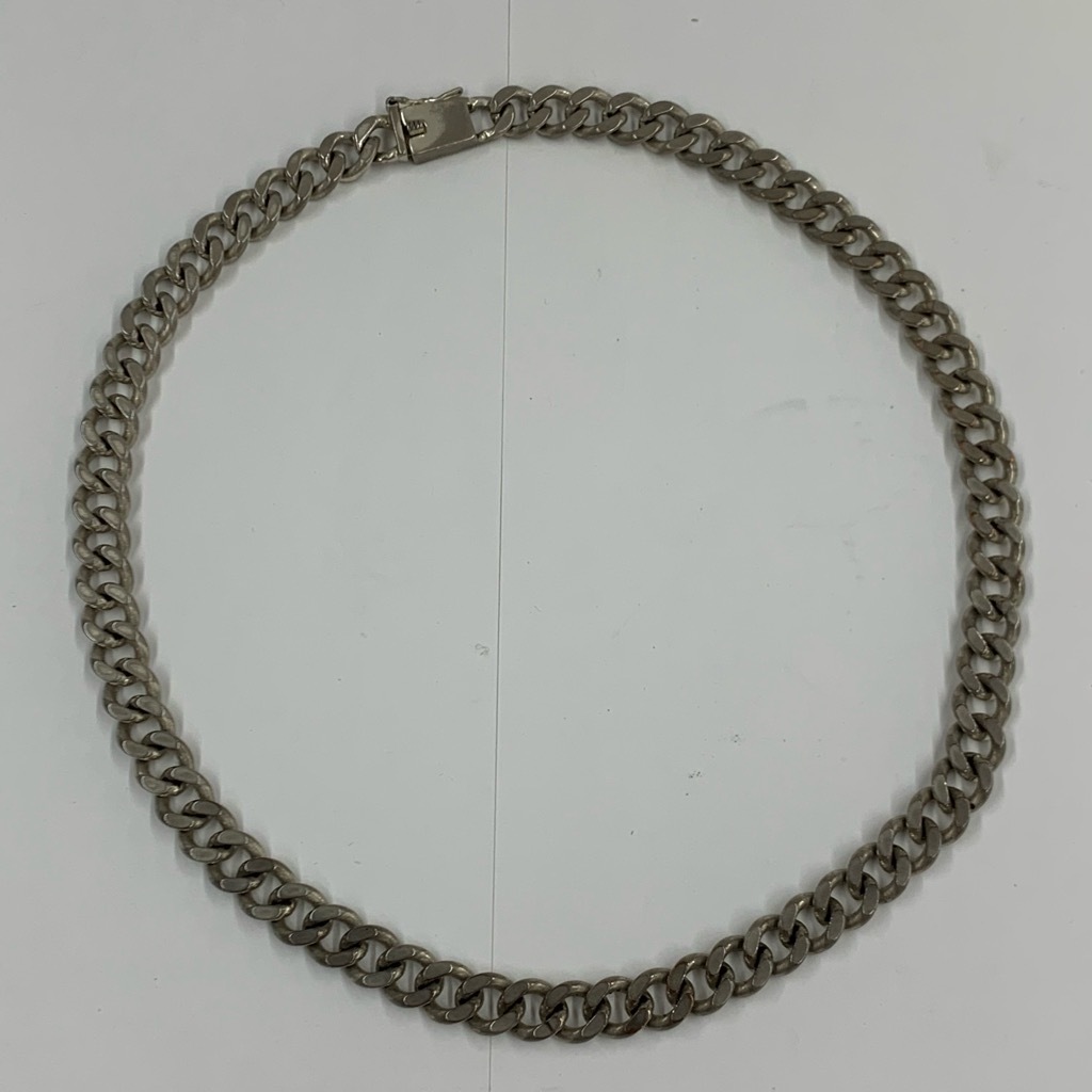 Yahoo!オークション - 281-BY46) 喜平チェーン 50cm 重量約77g シルバ...