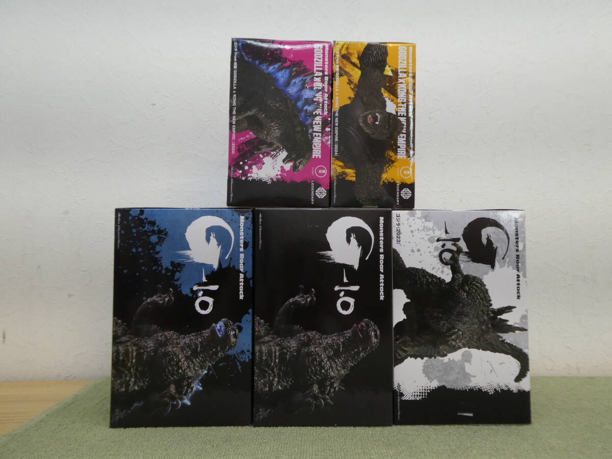 Yahoo!オークション - 098-T73) 未開封品 ゴジラ コング 怪獣咆哮撃 フ...