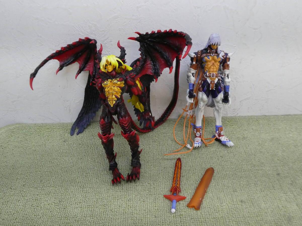 084-T86 現状品 BASTARD 暗黒の破壊神 ダーク シュナイダー ジャギュレイター 魔神Ver. ハダカ フィギュア 2点セット ARTFX(その他)｜売買されたオークション情報 ...