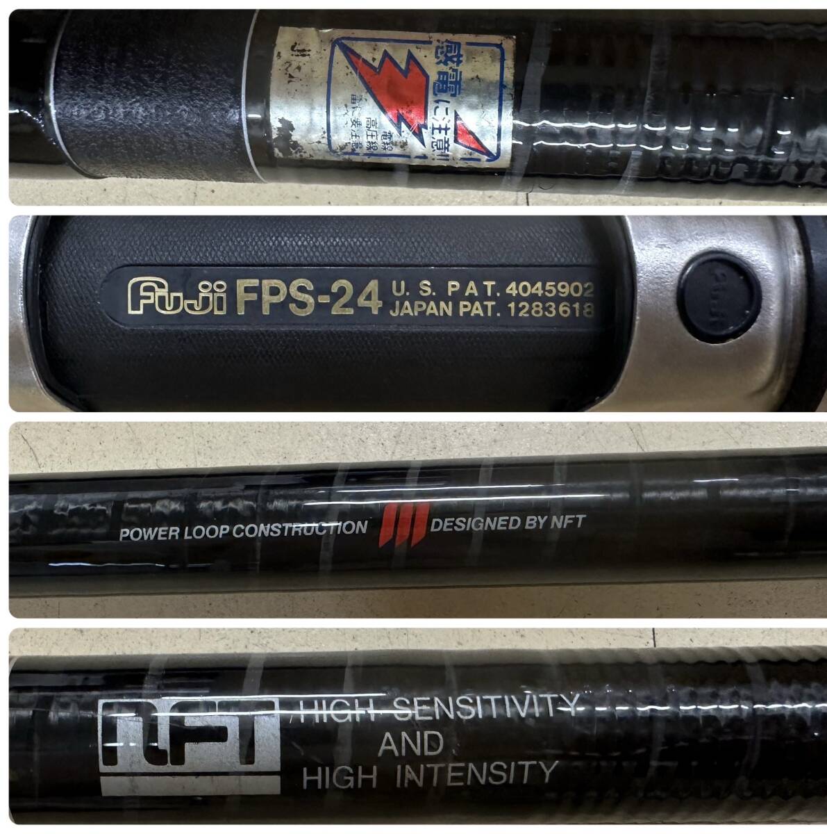 日本代購代標第一品牌【樂淘letao】－24名/A038172/Z093-714/TN4000【名古屋】NFT POWER LOOP PL磯 釣竿 2本まとめ 2号-540 / 4号-540P