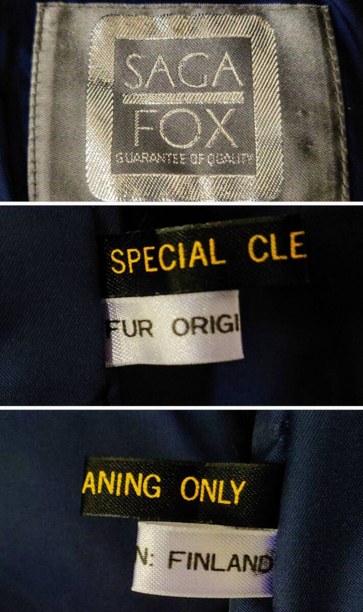 日本代購代標第一品牌【樂淘letao】－24静/A048562-3/C093-204/OT3000【名古屋】SAGA FOX サガフォックス 毛皮 ファーコート