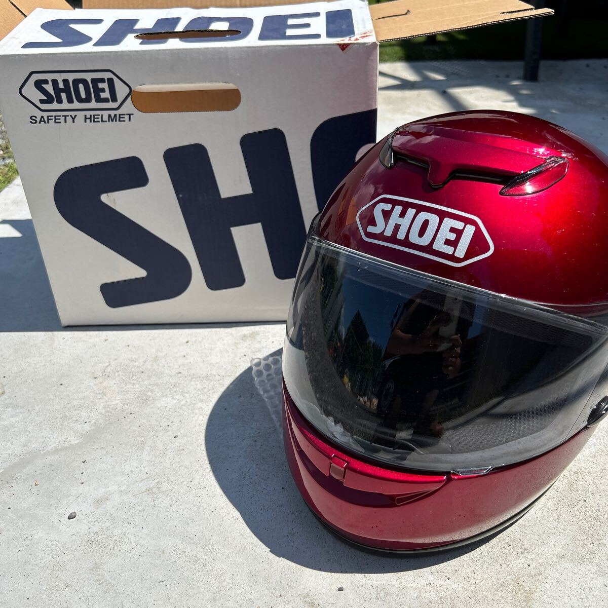 SHOEI ショウエイ ヘルメット フルフェイスヘルメット(SHOEI)｜売買されたオークション情報、yahooの商品情報をアーカイブ公開 - オークファン（aucfan.com）