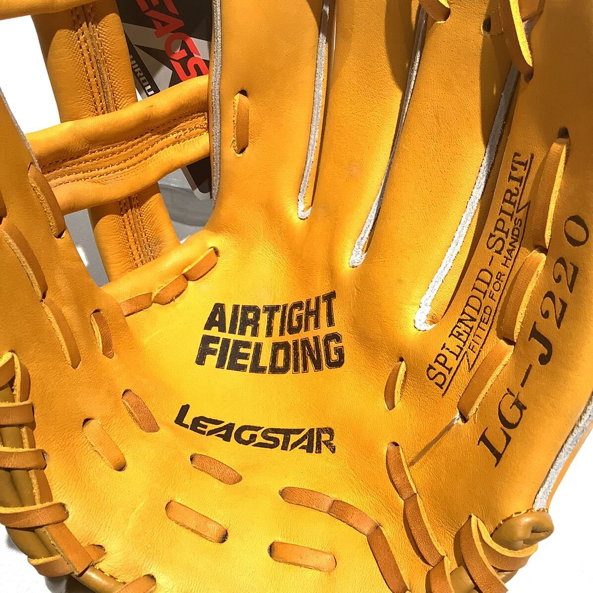 Yahoo!オークション - LEAGSTAR(リーグスター) 野球 少年用 グラブ・グ...