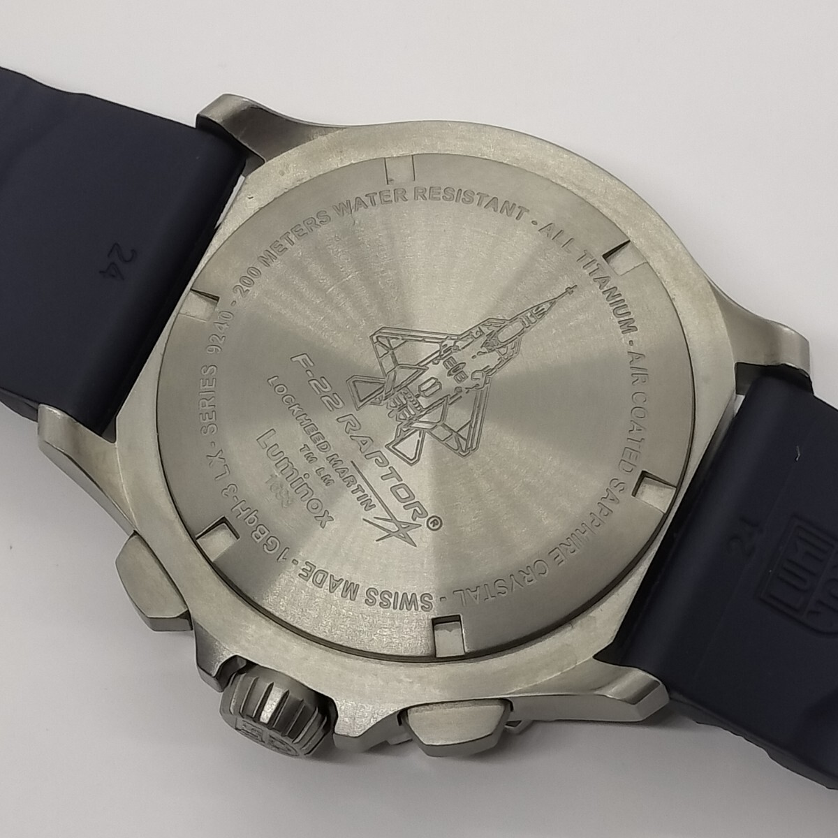 極美品】LUMINOX ルミノックス F-22 RAPTOR 9240 SERIES 9249箱 極美品】LUMINOX ルミノックス F-22 RAPTOR 9240 SERIES 9249箱