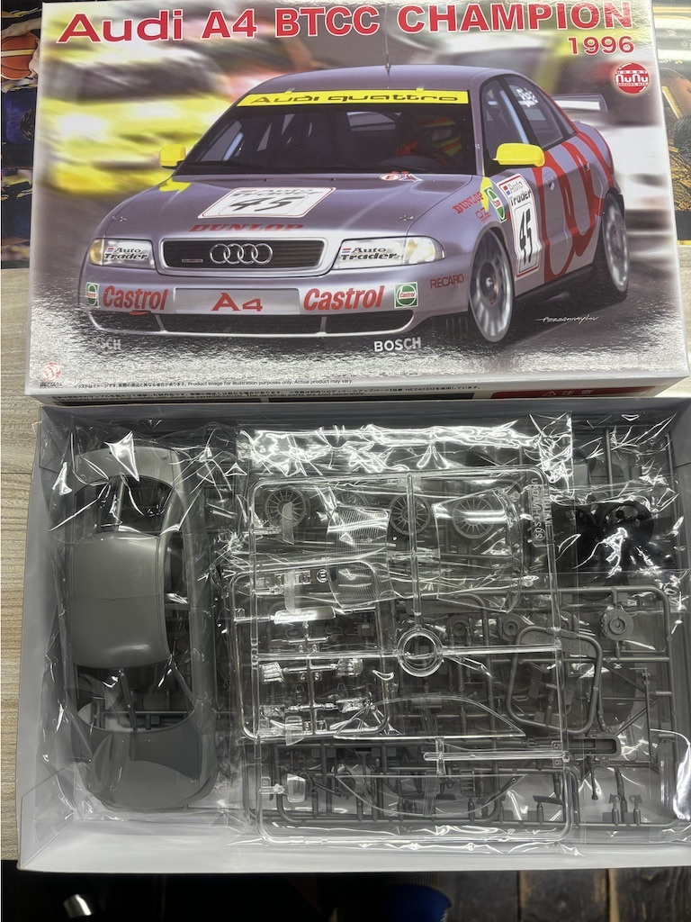 Yahoo!オークション - nunu Audi A4 BTCC 1/24
