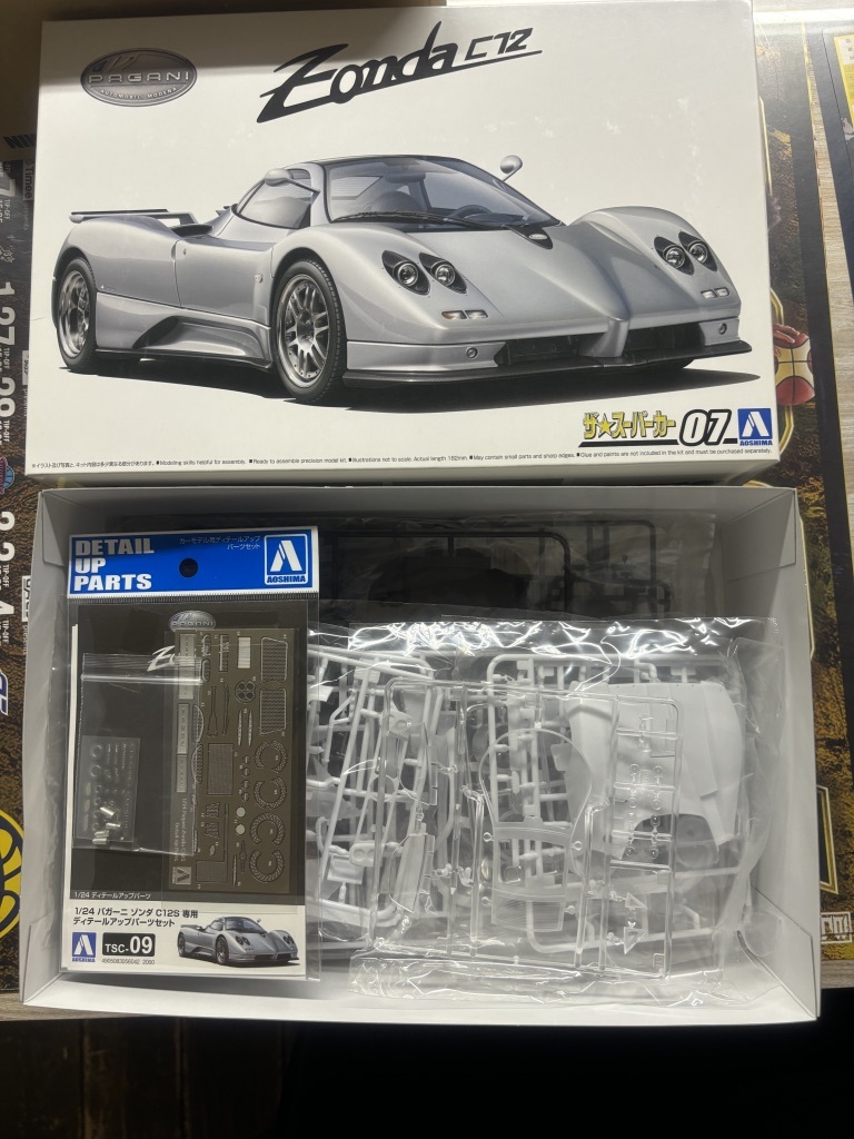 Yahoo!オークション - AOSHIMA ZONDA C12 別売りディティールアップパ...