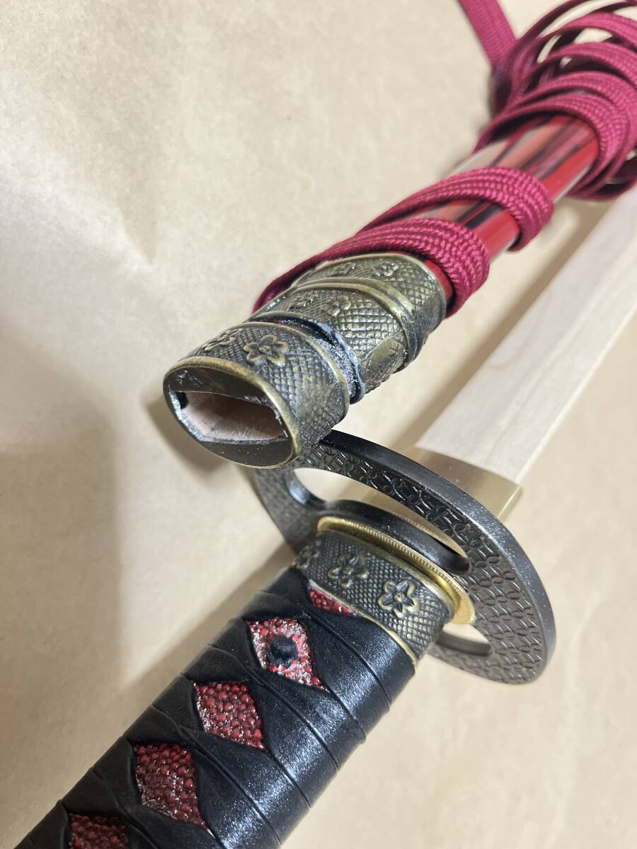 Yahoo!オークション - 1円出品 竹光・太刀拵え 全長99cm（2尺1寸7分刃...