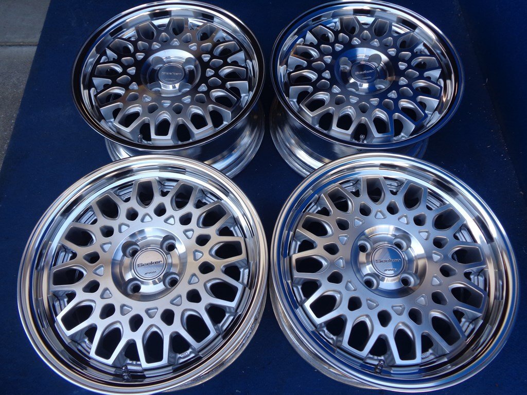 Yahoo!オークション - WORK SEEKER (F) 7.5J/+45 (R) 7.5J/+35 PCD 10...