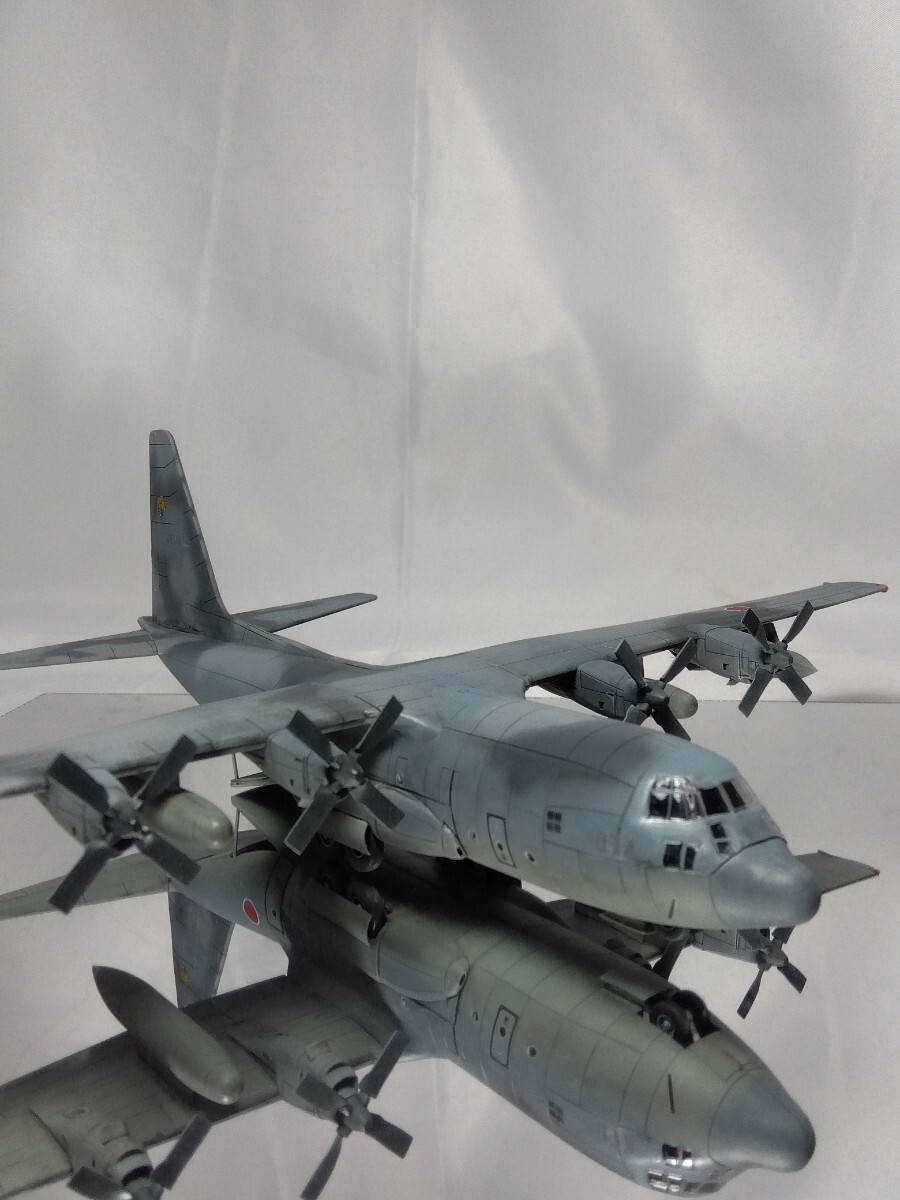 Yahoo!オークション - 1/144 C-130Hハーキュリーズ 組み立てキット完成...