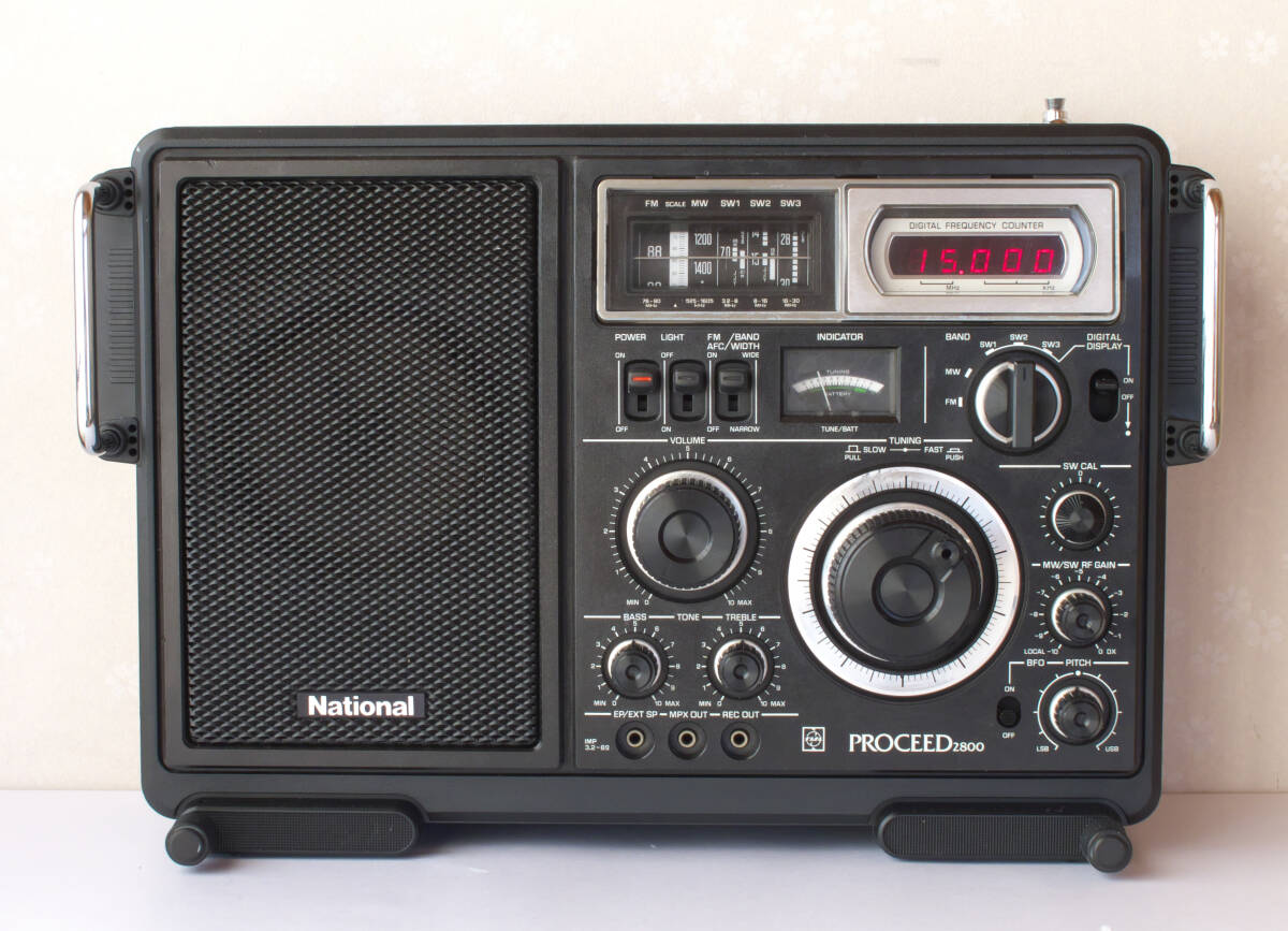 Yahoo!オークション - NATIONAL BCLラジオ PROCEED2800 RF-2800
