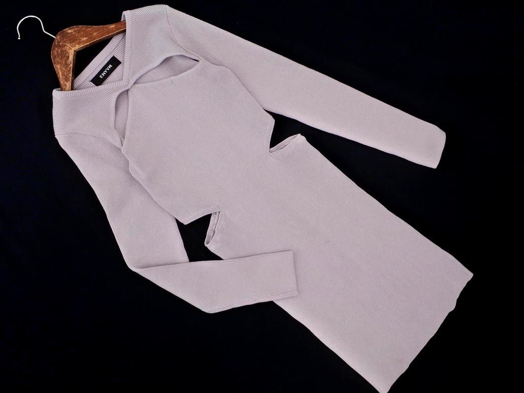 Yahoo!オークション - ENVYM アンビー デコルテ ウエスト カッティング...