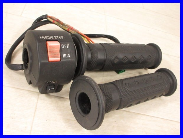 Yahoo!オークション - a558 GS400 GS400D 右スイッチ アクセルスロッ...