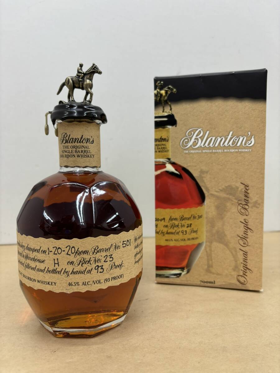 Yahoo!オークション - R779 / 未開栓 Blanton's / ブラントン シング...