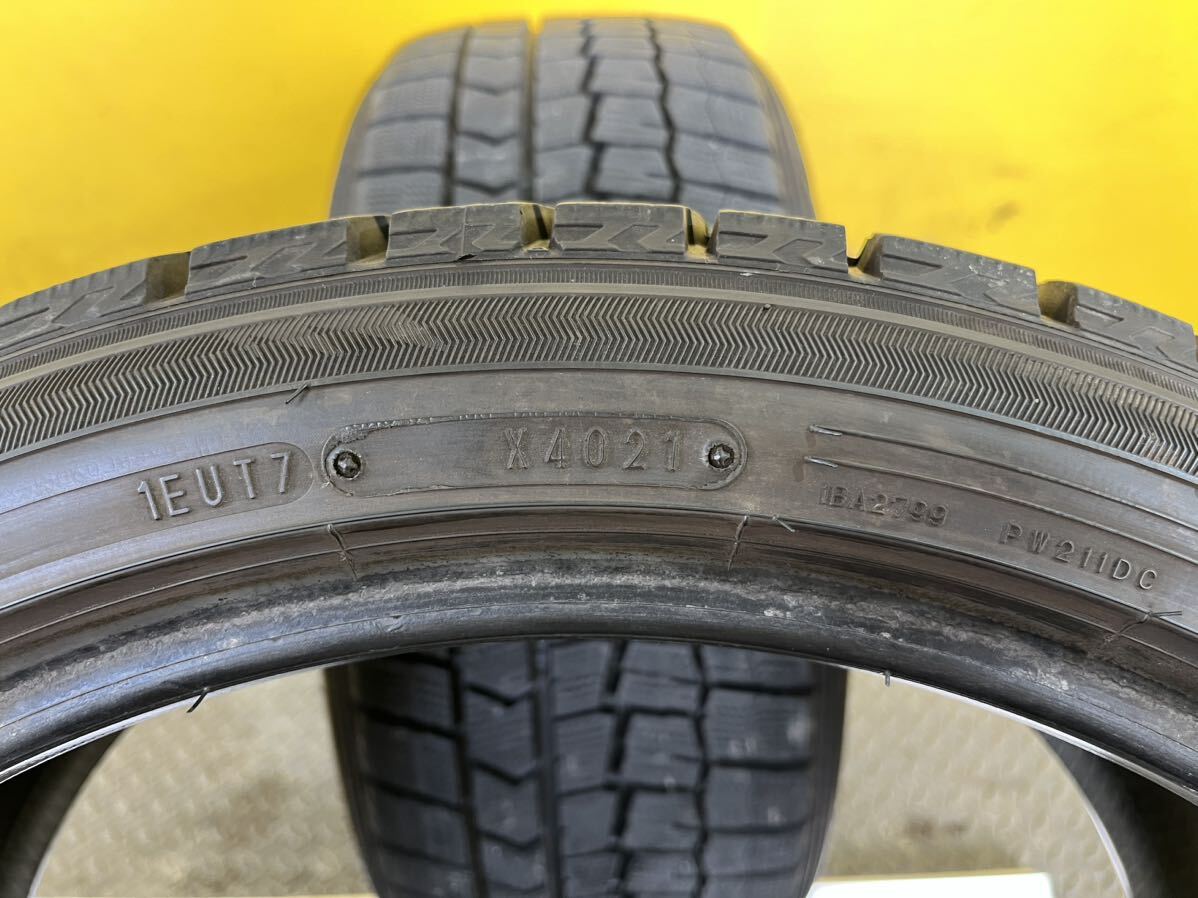 Yahoo!オークション - T1221 中古 225/40R18 DUNLOP WINTER MAXX 02 ダ...