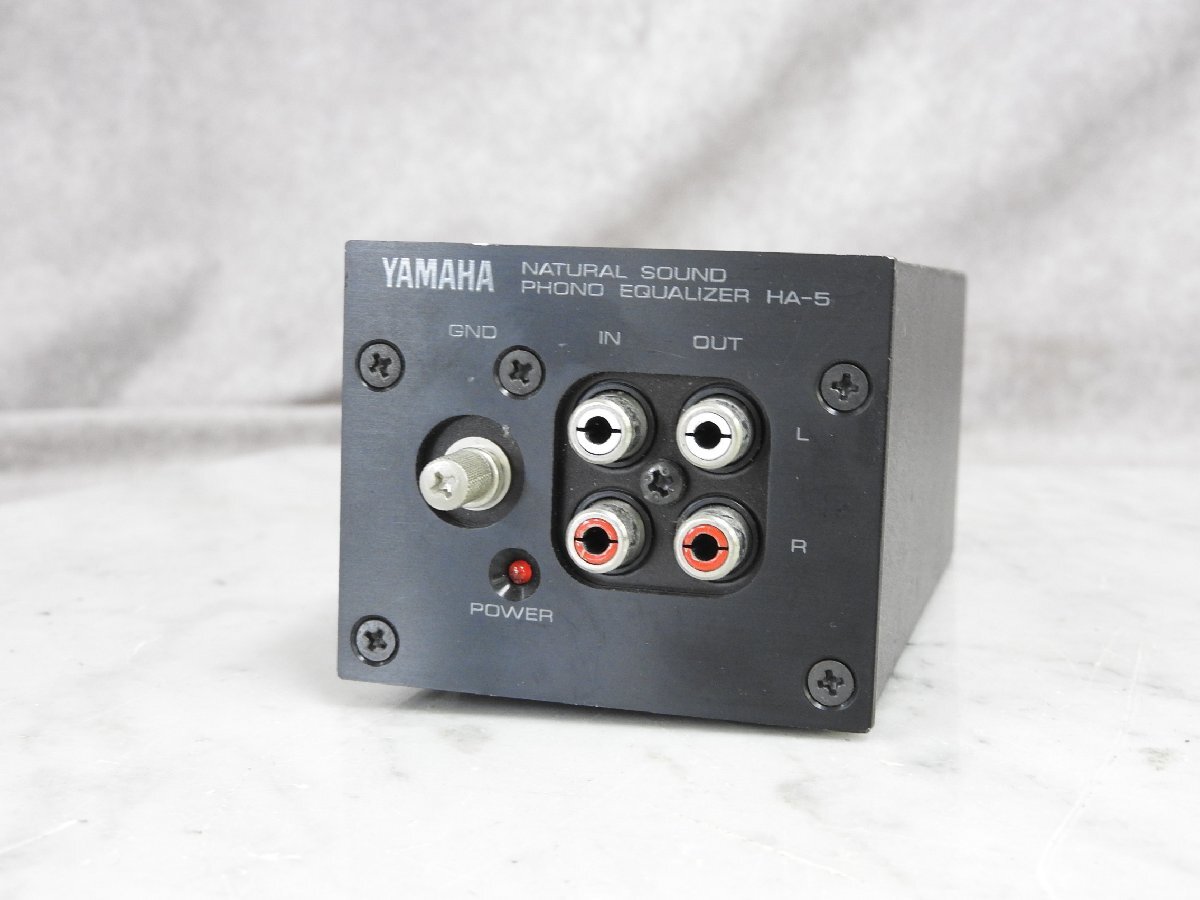 TG0812 YAMAHA ヤマハ フォノイコライザー HA-5 現状品(その他)｜売買されたオークション情報、yahooの商品情報をアーカイブ公開 - オークファン（aucfan.com）