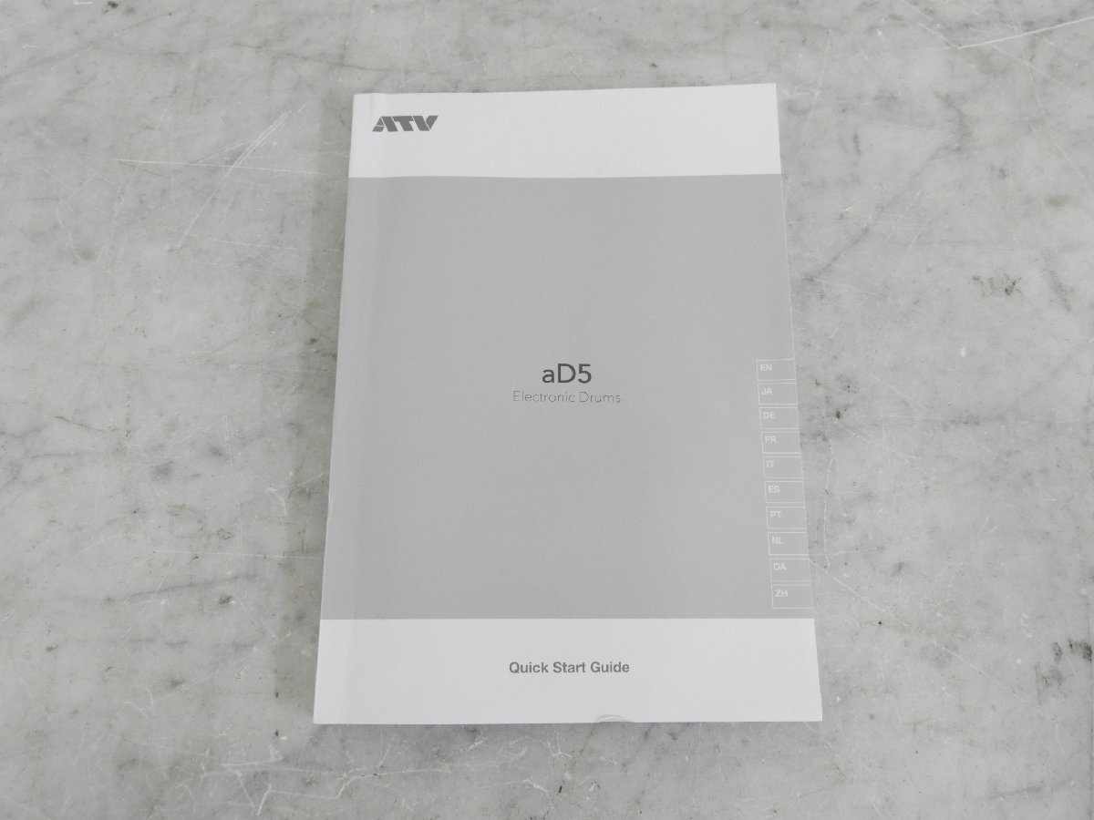 Yahoo!オークション - TG0814 ATV aDrums aD5 電子ドラム 中古