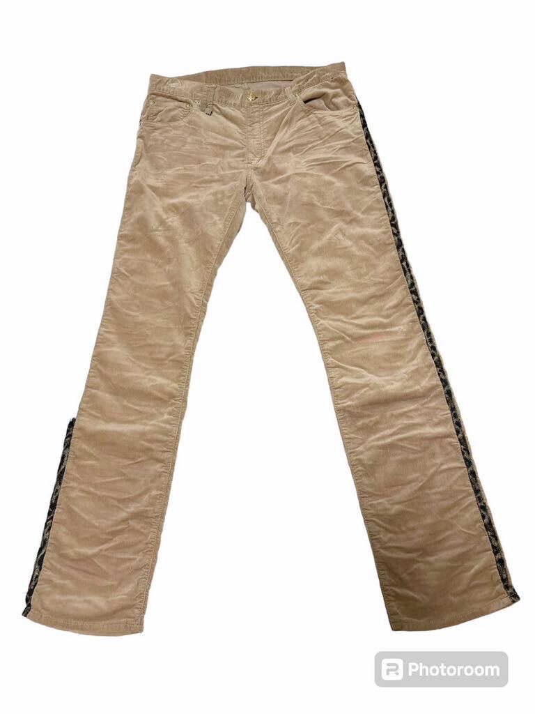 Yahoo!オークション - 未使用 roen jeans コーデュロイ パンツ 33 ロエ...