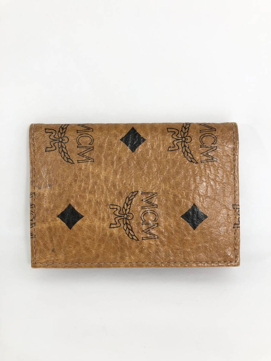 Yahoo!オークション - 8391 MCM エムシーエム カードケース ややキズ・...