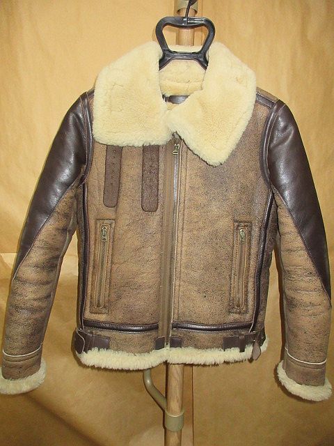 Yahoo!オークション - green 現HYKE B-3 羊革 リアル ムートン フライ...