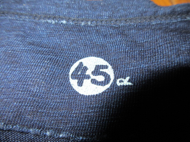 Yahoo!オークション - 45r 45rpm インディゴ 藍染 抜染 フラワー Tシャ...