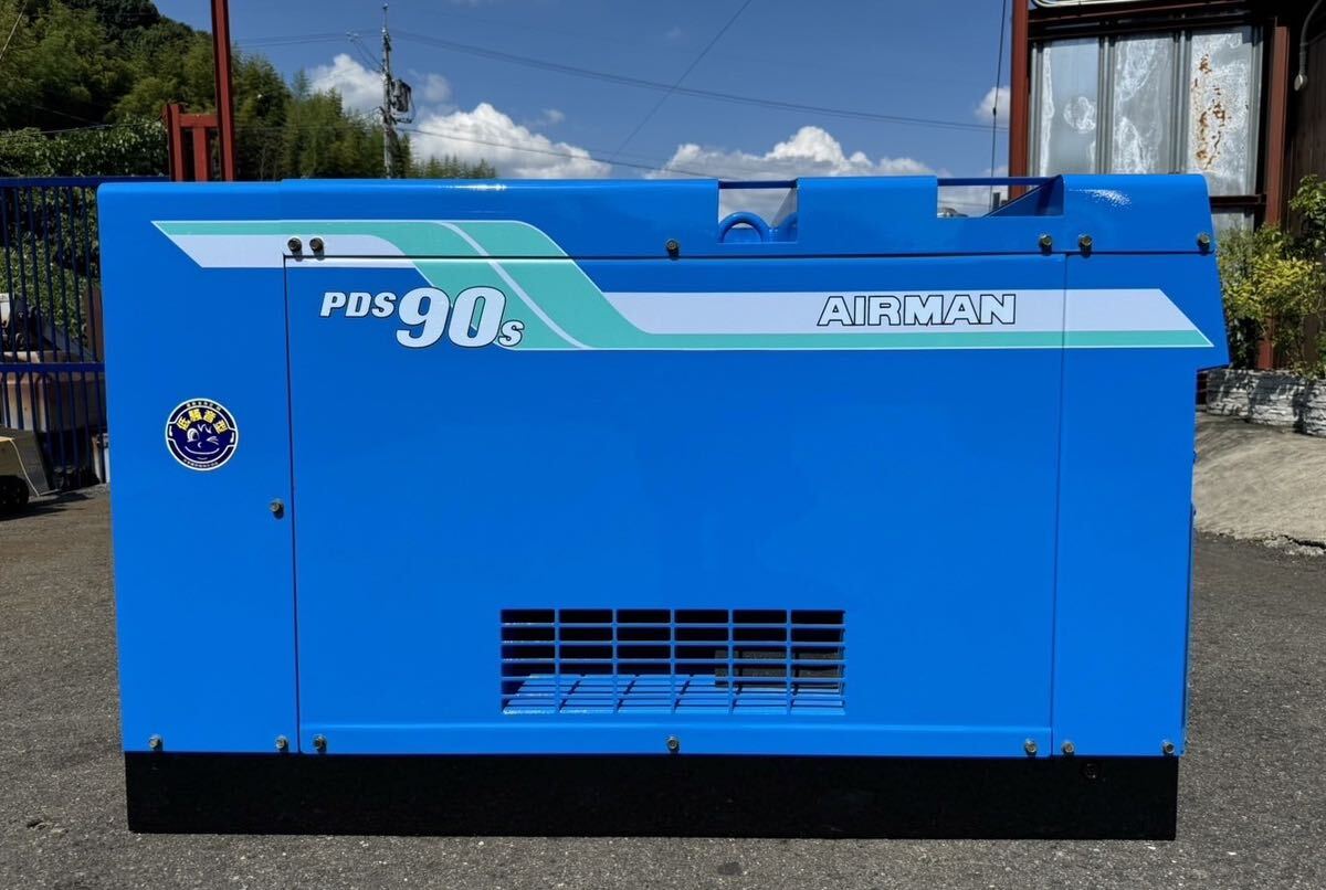 Yahoo!オークション - AIRMAN エアーマンコンプレッサー PDS90S