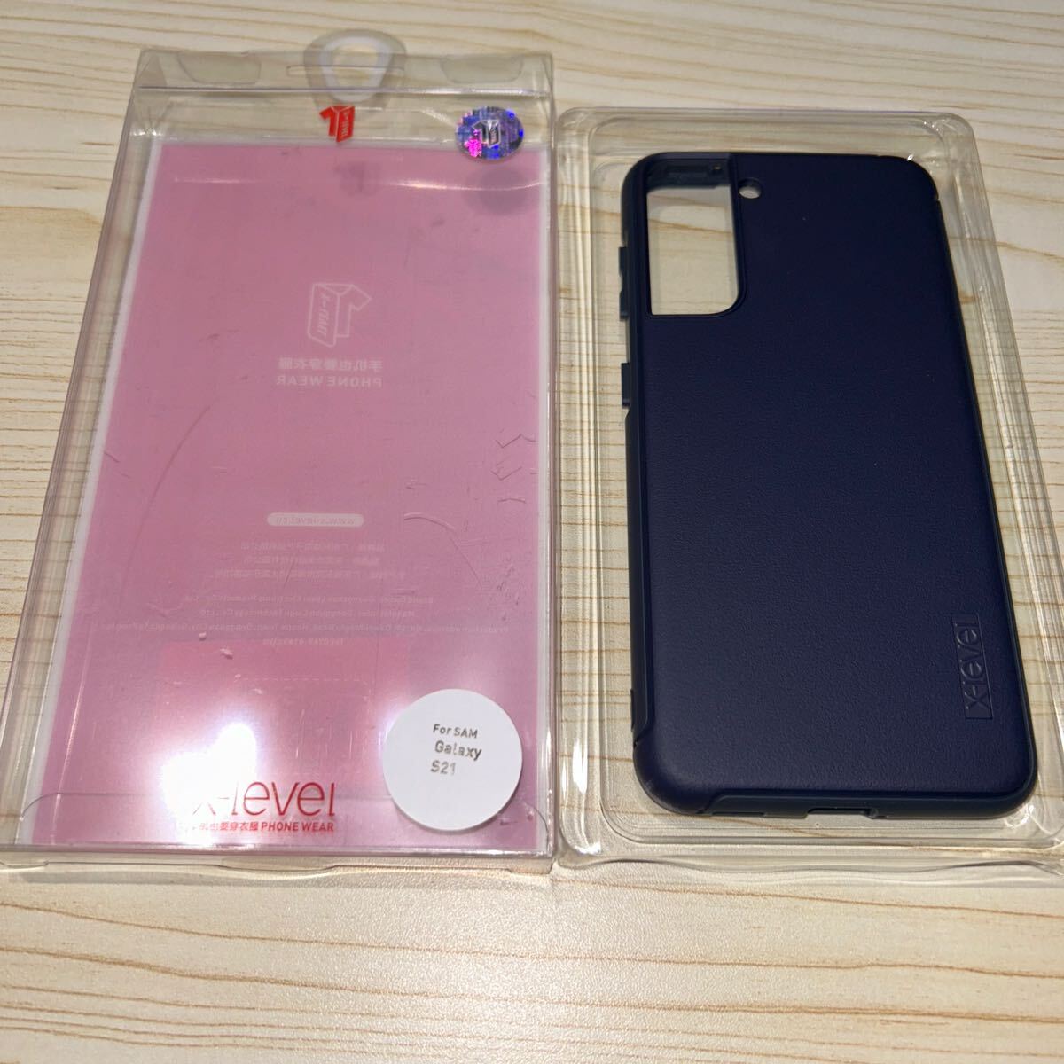 Yahoo!オークション - e344 Samsung Galaxy S21 ケース X-level 衝撃防...