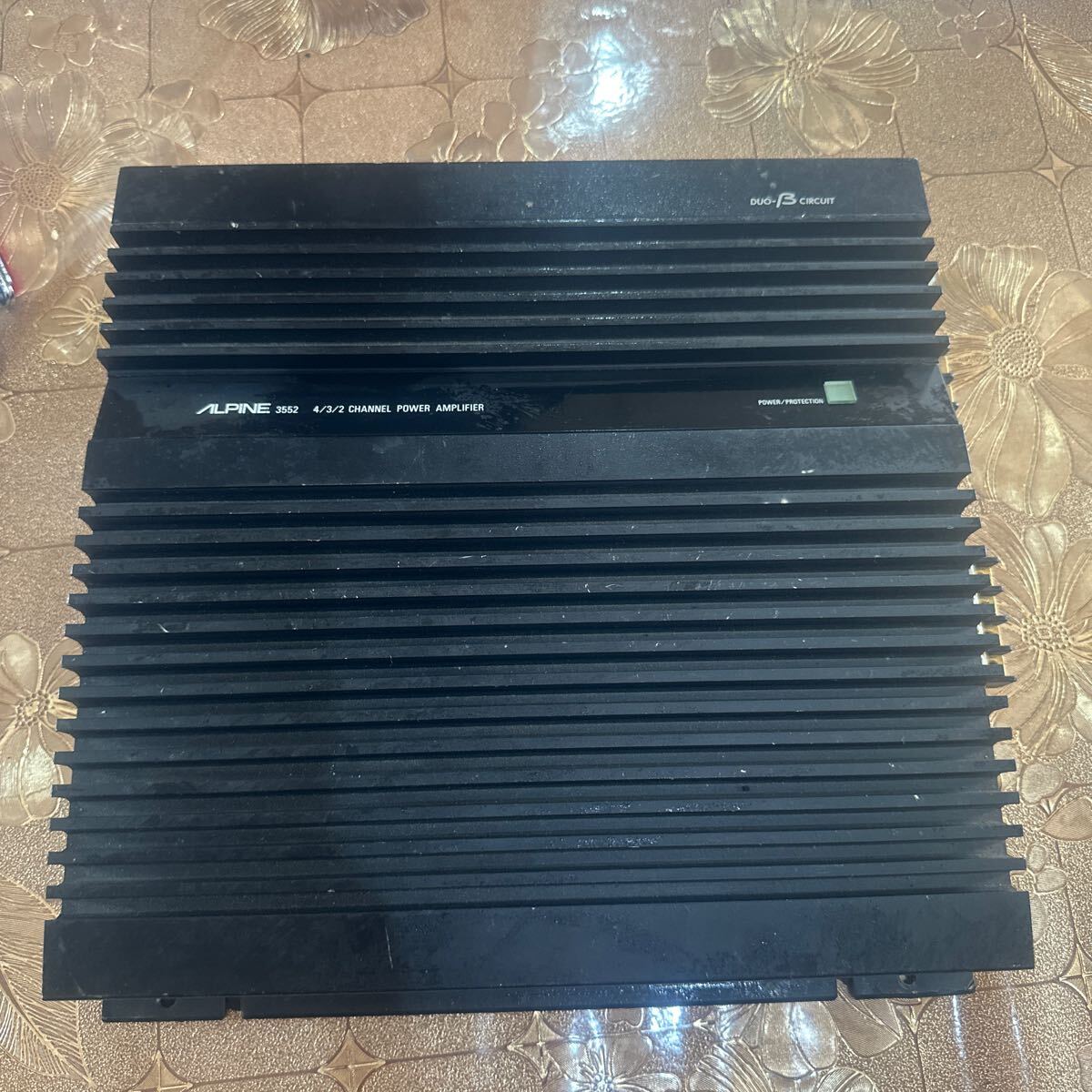 Yahoo!オークション - ALPINE 3552 カーアンプ