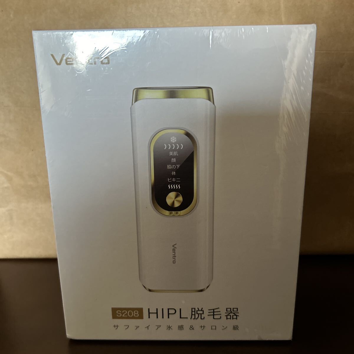 Yahoo!オークション - 脱毛器 S208 vio対応 【サファイア冷感脱毛 サ...