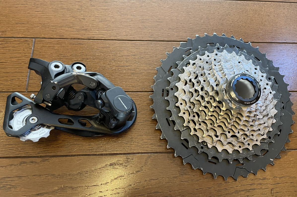 Yahoo!オークション - SHIMANO シマノ DEORE XT 11S RD-M8000 CS-M8000...