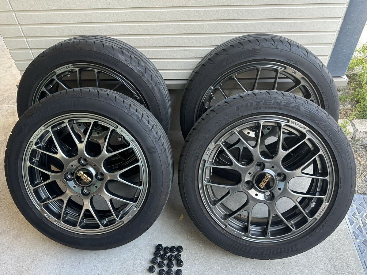 Yahoo!オークション - 美品 ホンダ S660 用 BBS RP鍛造 ブリヂストン ...