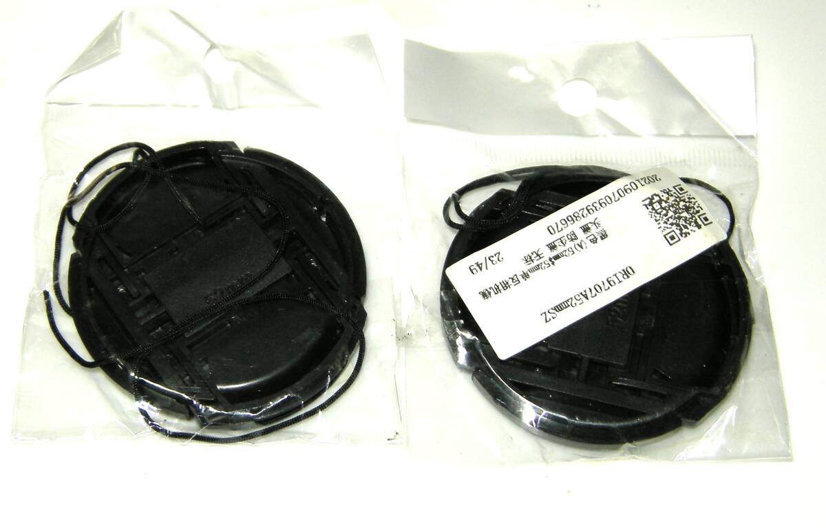 Yahoo!オークション - 汎用 52mm レンズキャップ
