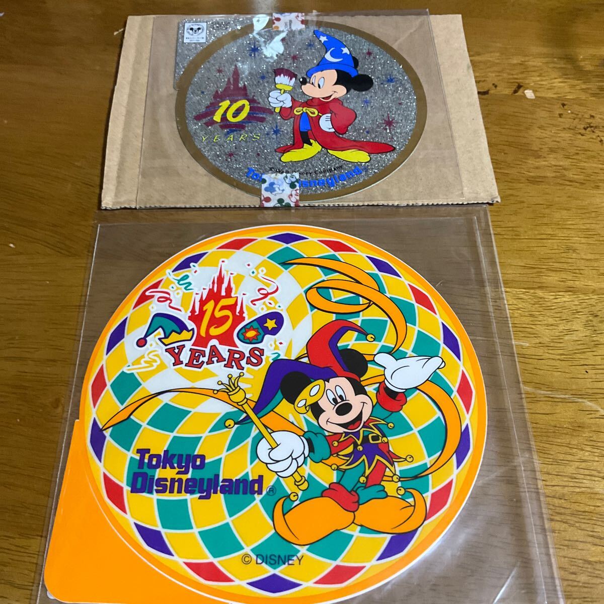 Yahoo!オークション - TDL 10周年&15周年 ステッカー