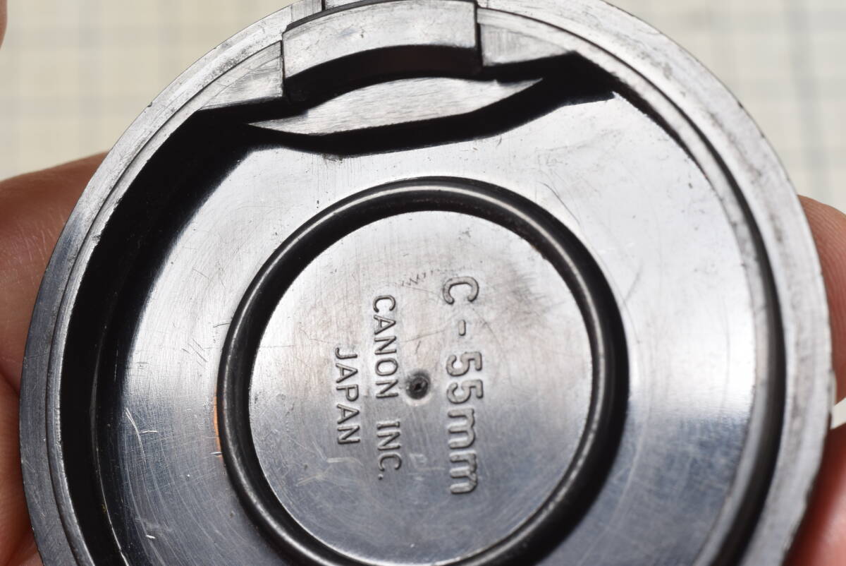 Yahoo!オークション - ＃496 CANON 55mmキャップ