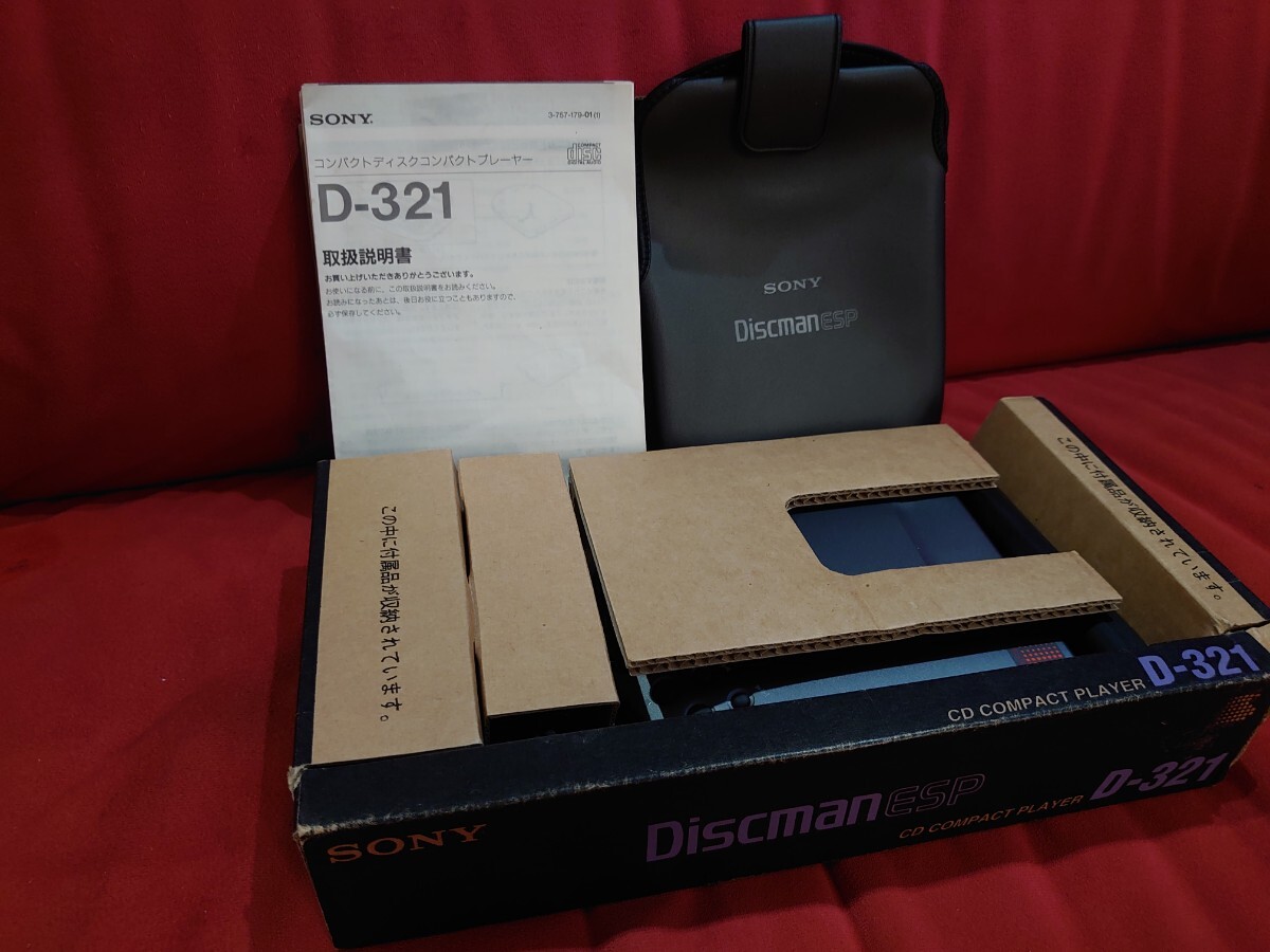 Yahoo!オークション - 【SONY】D-321 DISCMAN 1bit DAC PORTABLE CD PL...