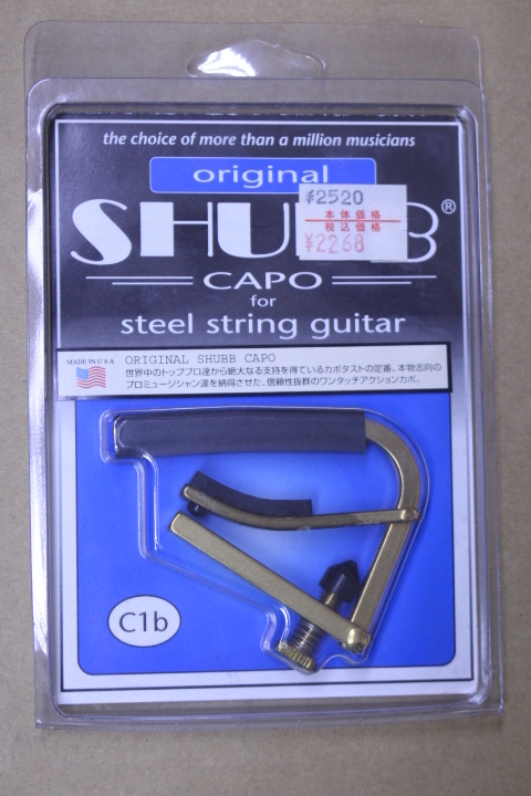 Yahoo!オークション - 【長期保管品】SHUBB (シャブ) / C1b カポタスト
