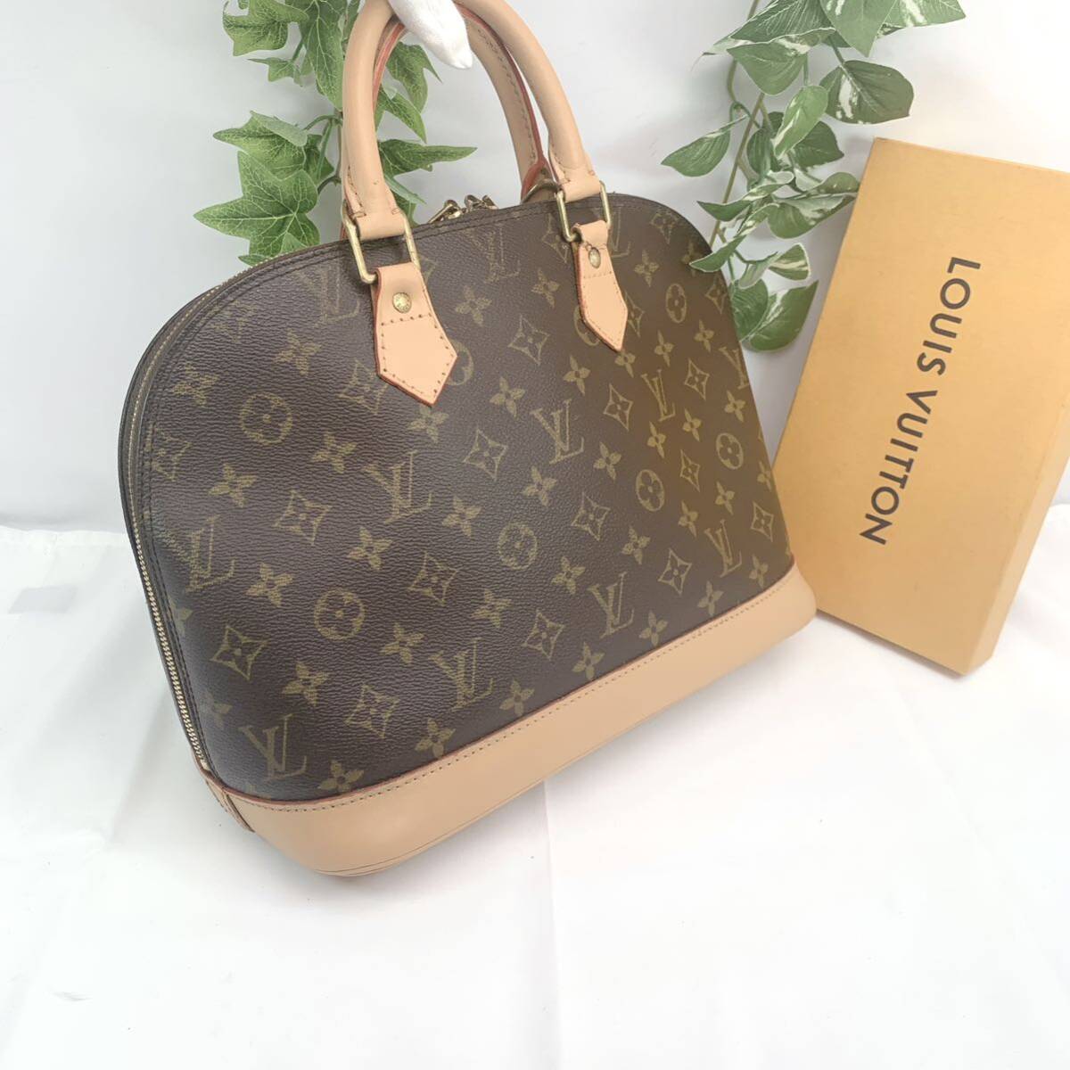 Yahoo!オークション - y204 1円 LOUIS VUITTON ルイヴィトン ハンドバ...