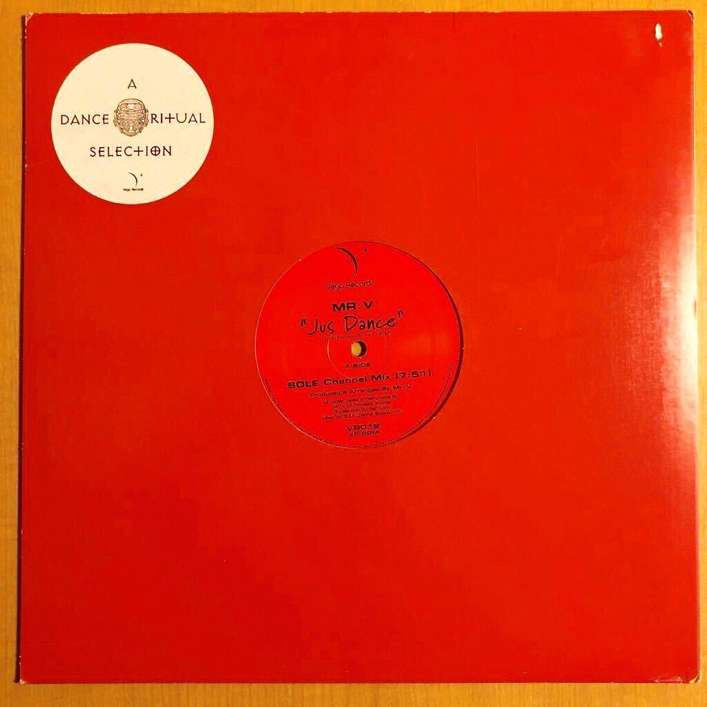MR.V JUS DANCE 12INCH ALIX ALVAREZ LOUIE VEGA FRANCOIS K JOE CLAUSSELL DANNY KRIVIT TIMMY ...