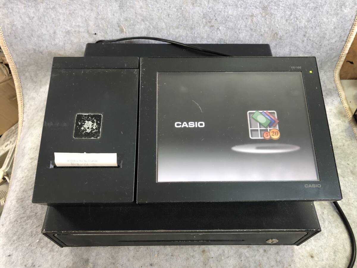 K-3585 CASIO/カシオ VX-100-KZ 電子レジスター DL-2533 レジ タッチパネル 10.4型 Android対応 軽減税率対応 通電確認のみ(レジスタ)｜売買された ...