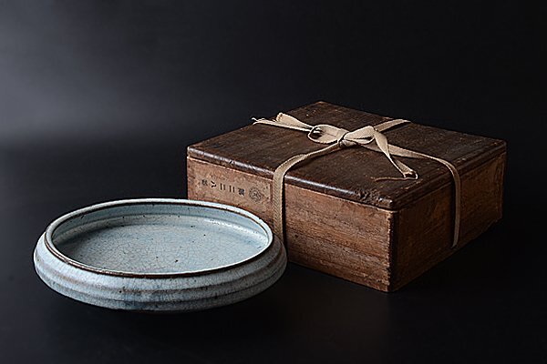 Yahoo!オークション - t-u480 良 時代 古朝鮮唐津鉢 検 茶道具華道骨董...