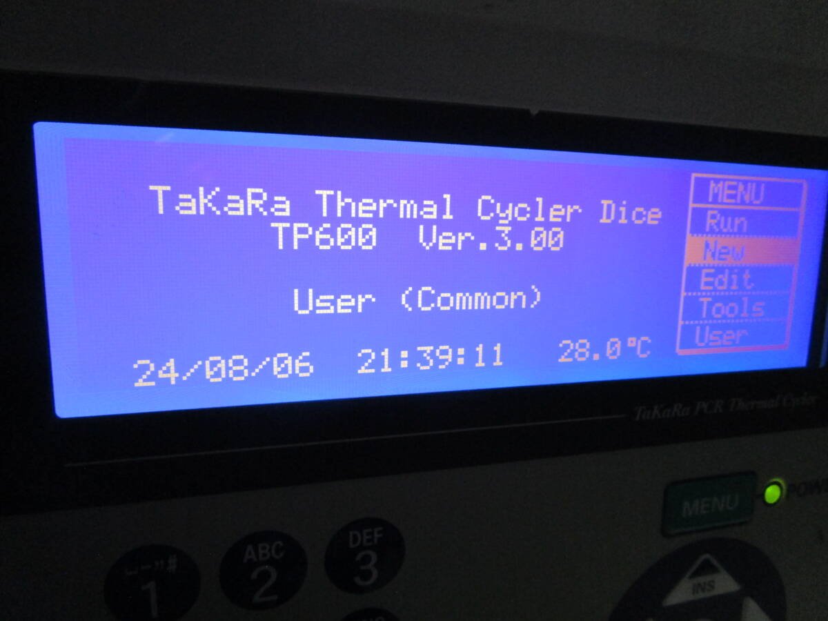 Yahoo!オークション - タカラバイオ PCRサーマルサイクラー TP600